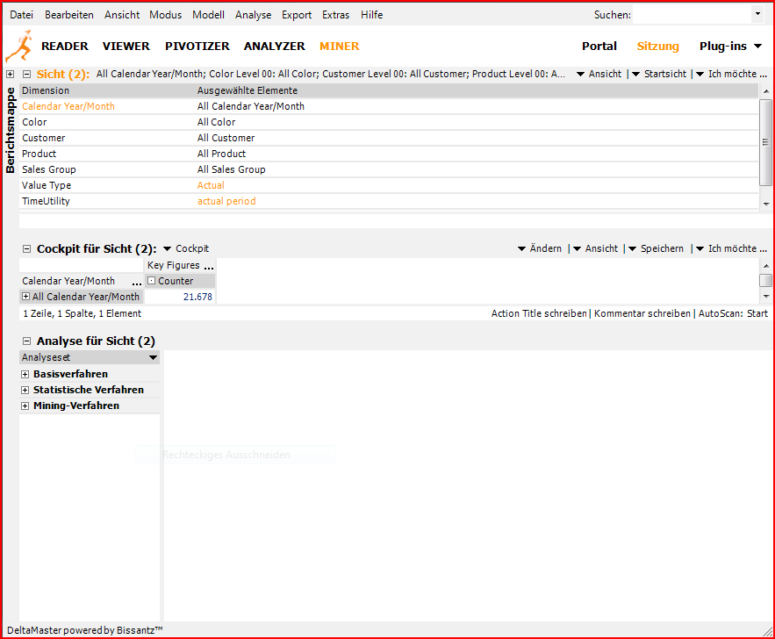 DeltaMaster SAP BW OLAP Interface - Teil 1 – Produkt